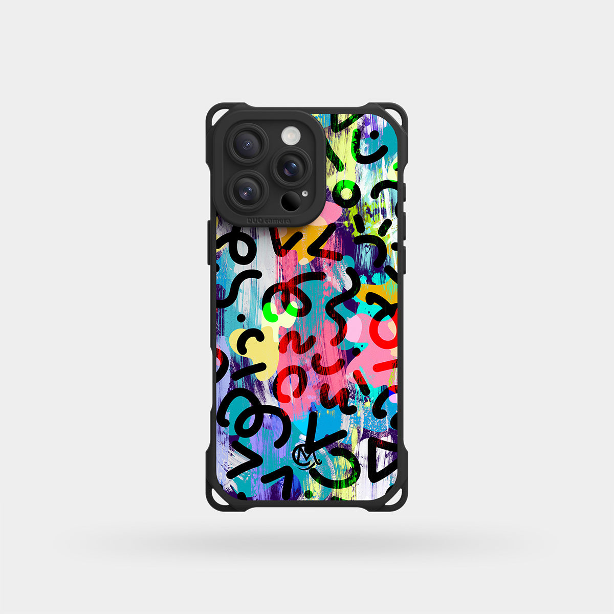 Happy Alphabet - Ultra Impact Liquid Silicone iPhone Case – Casemousse